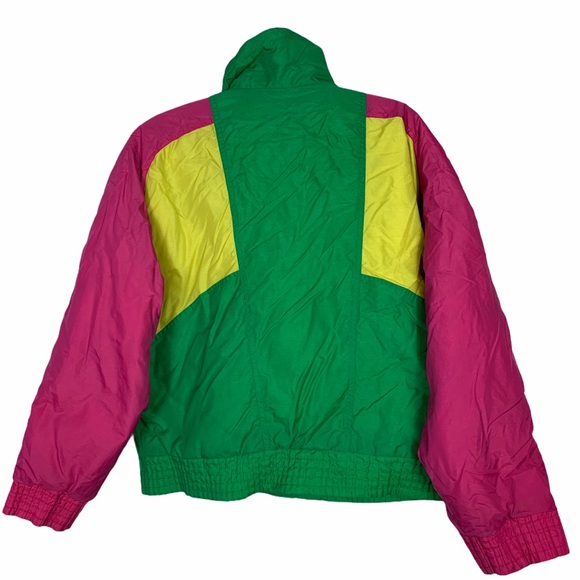 Vintage | Jackets & Coats | Silverleaf 8s Bright Colorblock Winter ...